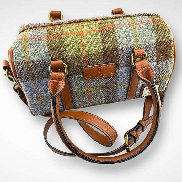 Islander | Bags | Islander Harris Tweed Duffle Bag Handbag Purse Wool ...